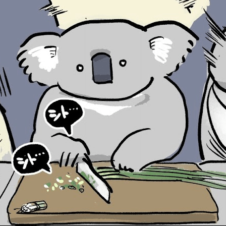 動きがのんびりな主人公 料理中、1日の中で唯一“高速で動く瞬間”とは | TRILL【トリル】