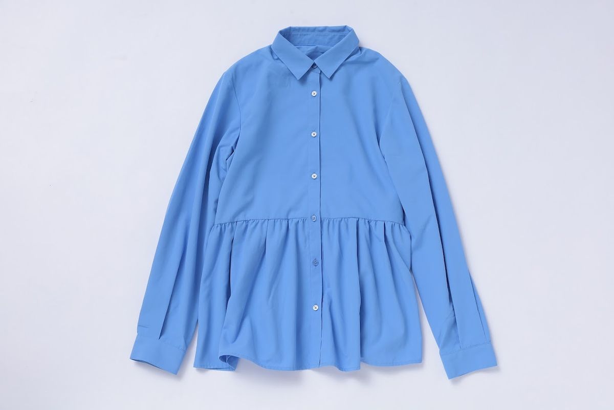 「売り切れ続出！」【GU】の“1490円ブラウス”が最高すぎる。なくなる前に急いで…！ | TRILL【トリル】