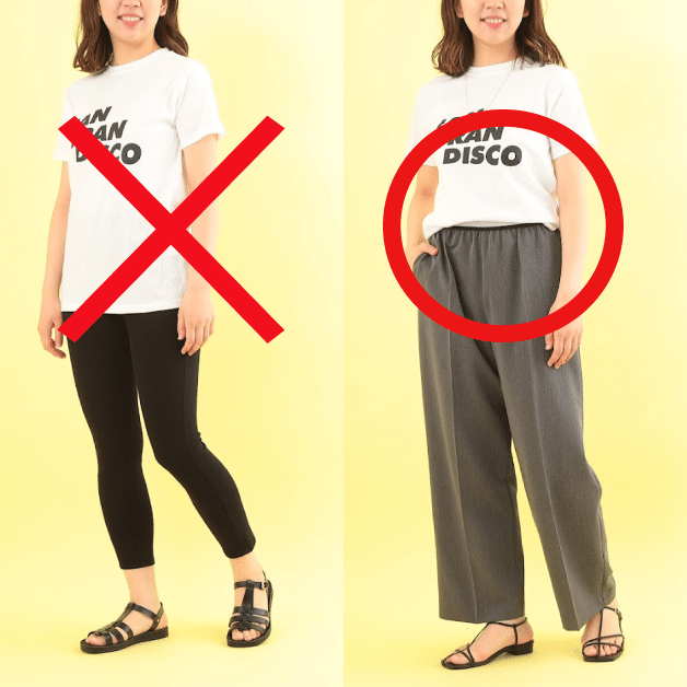 やりがちだけど、何がNGが分かる？マネするだけであか抜ける！大人の“ロゴT”NG & OKコーデ | TRILL【トリル】