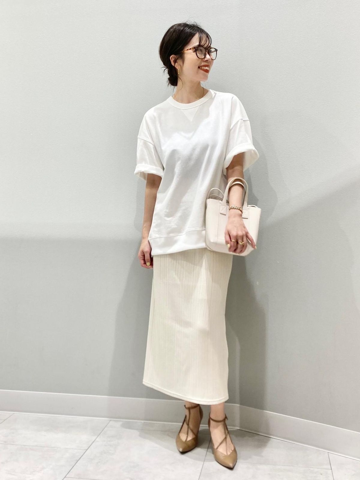 買い足すなら『白』一択かも！【GU】夏に欠かせない♡ おしゃれな「白色スカート」 | TRILL【トリル】