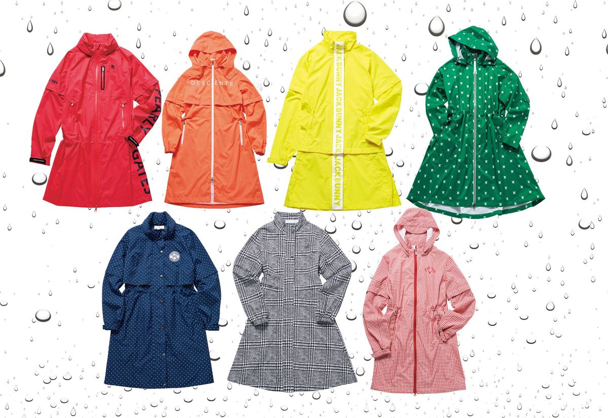 2023夏おしゃれゴルフウェア おしゃれな【レインウェア】なら雨のラウンドもまた楽し | TRILL【トリル】