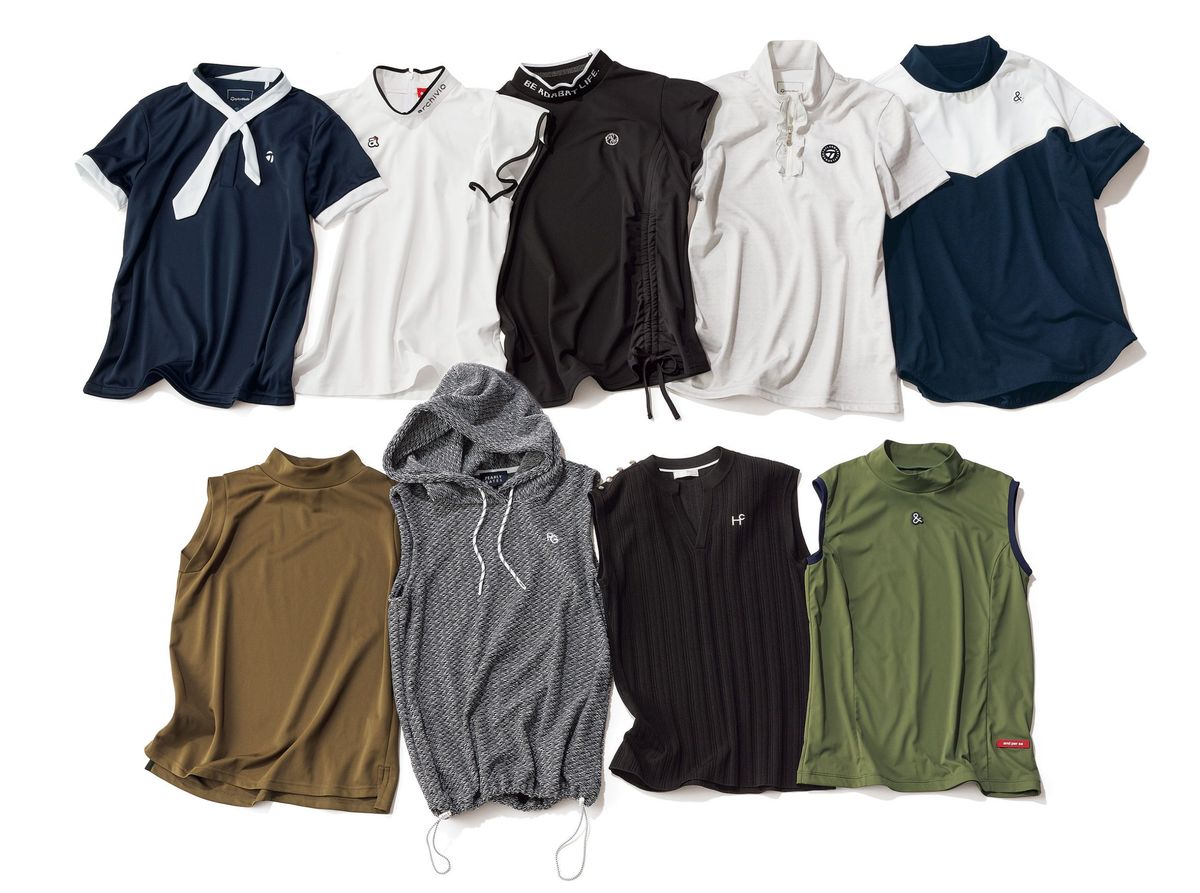 2023夏おしゃれゴルフウェア 普段使いも着回しもできる頼れる一枚！【べーシックカラートップス】 | TRILL【トリル】