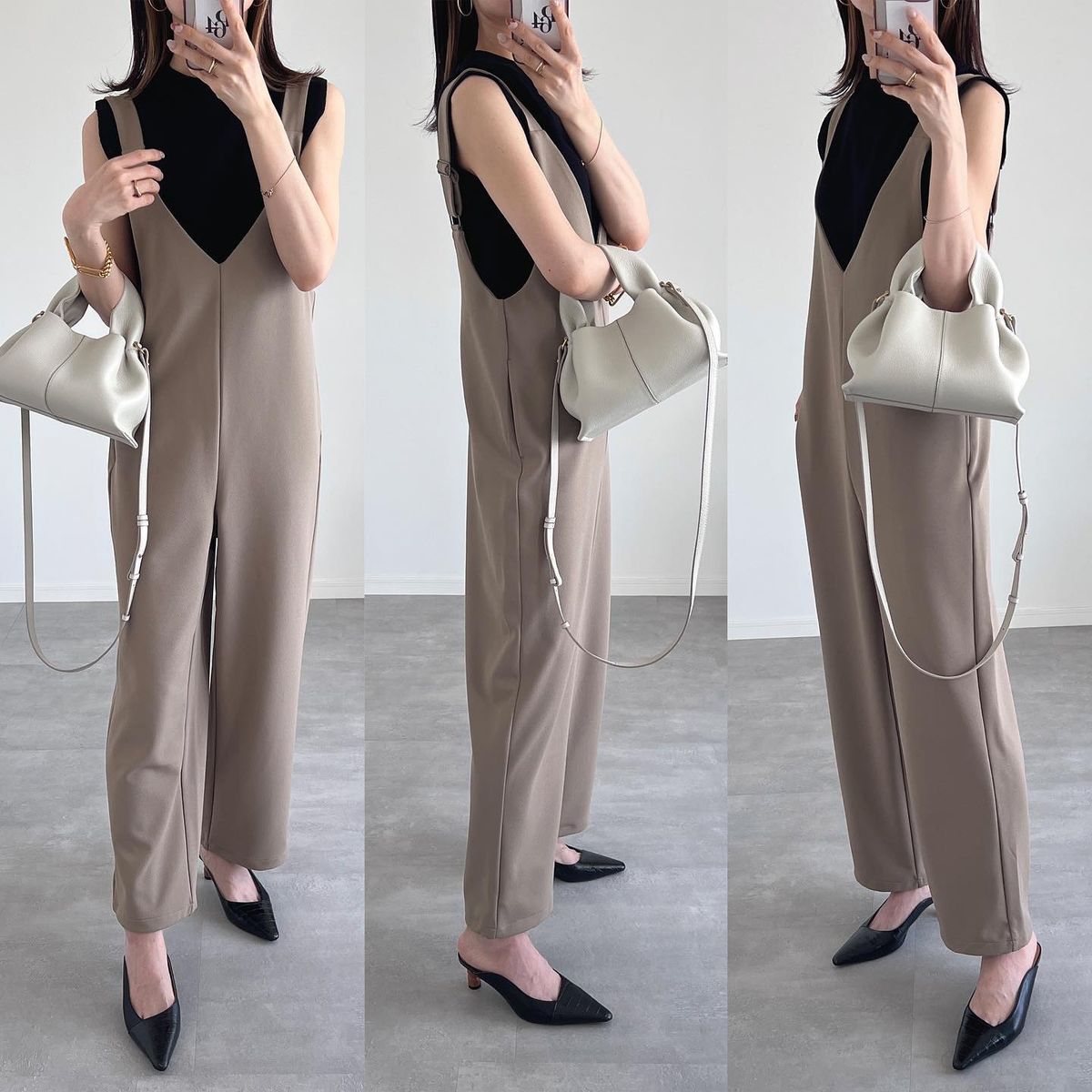 【GU】ALLシーズン悩まずコーデ完了！大人世代のお洒落サロペ教えます。（納得の完売…） | TRILL【トリル】