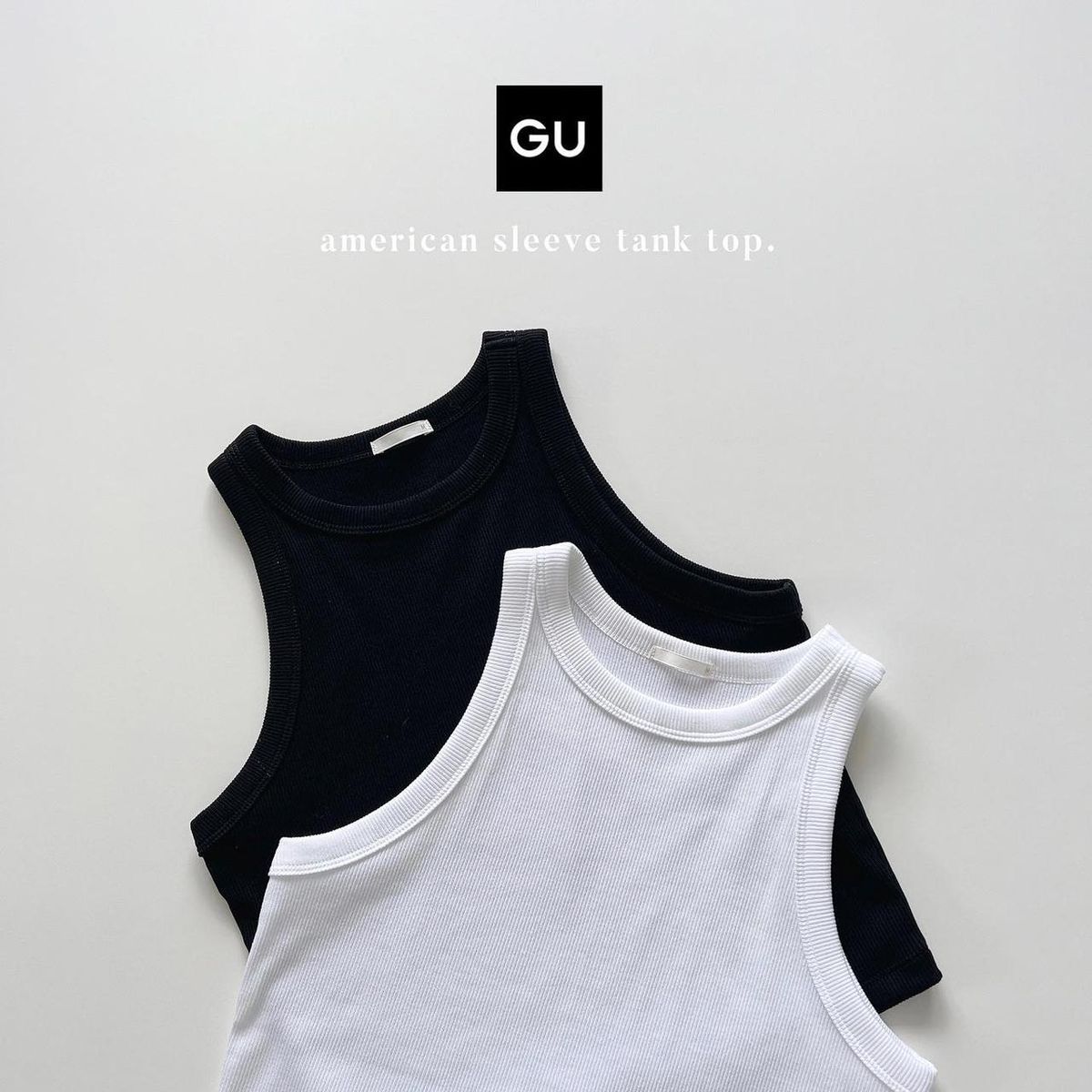 まさかの『590円』！？【GU】夏ガンガン使える！「お値下げタンクトップ」 | TRILL【トリル】