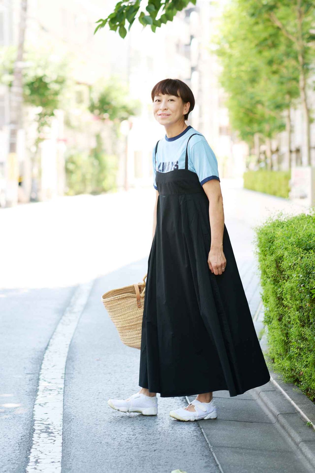 人気スタイリスト佐藤かなさんの夏TシャツSNAP！ | TRILL【トリル】