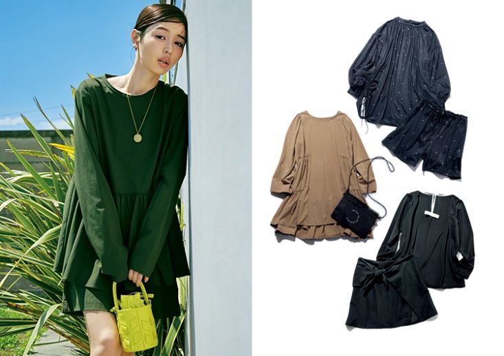 おしゃれセットアップに見えて水中OK！日常コーデにも使える【街歩きラッシュガード】おすすめ4選♡ | TRILL【トリル】