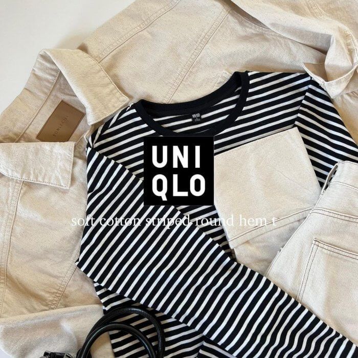 こなれ感と好印象の両立！普段のコーデを可愛くしよ！【UNIQLO】“ボーダーT” | TRILL【トリル】