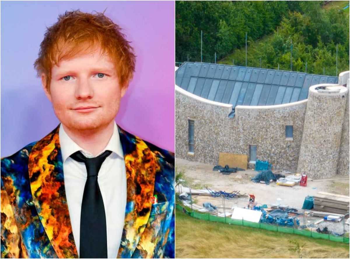 家族4人で「東京ドーム1個分」に暮らす...“エド・シーラン村”に『教会』や『埋葬室』が完成 | TRILL【トリル】