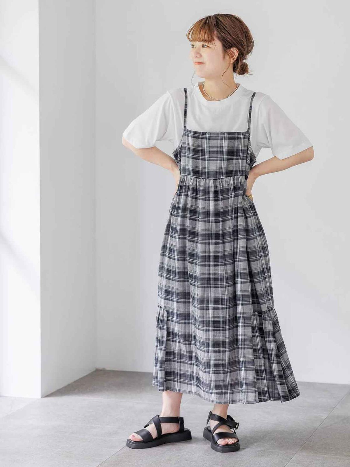 こういうの、求めてた！【studio CLIP】着回し自由自在♡「キャミワンピ」 | TRILL【トリル】