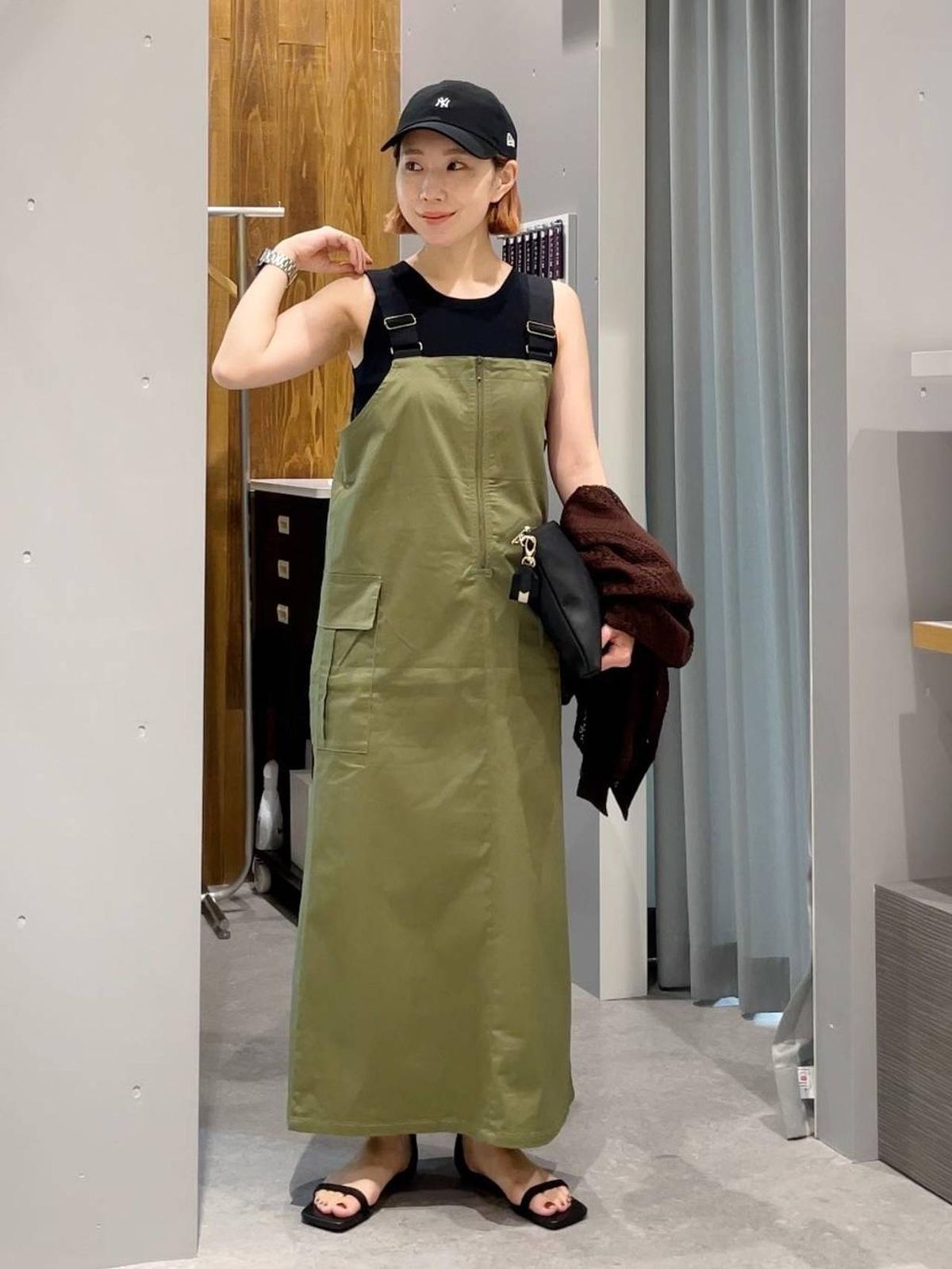 もうこれだけでイイわ♡【LEPSIM】めちゃくちゃ着回せる！「カーゴジャンスカ」 | TRILL【トリル】