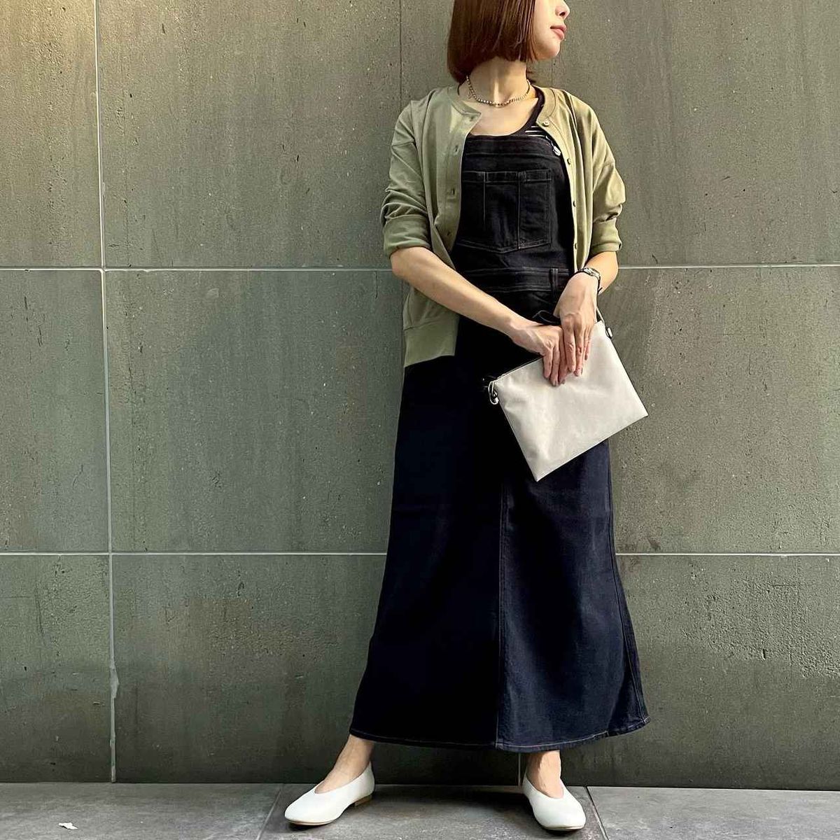 バズる前にGETしてーーッ!!【無印良品】1枚でサマ見え♡「新作ワンピ・サロペ」 | TRILL【トリル】