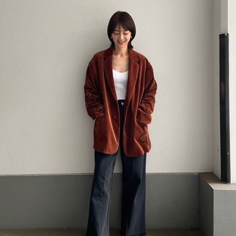 【365 DAYS SNAP】6（ROKU） PR 平井美帆さんのジャケットスタイル | TRILL【トリル】