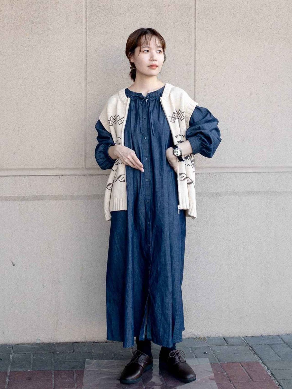 秋冬まで長く着られる♡【studio CLIP】今買い足すのが賢い！「ニットベスト」 | TRILL【トリル】