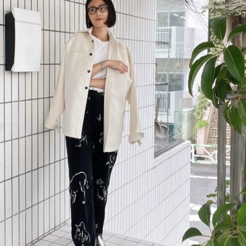 【365 DAYS SNAP】PR 那須川美香さんのジャケットスタイル | TRILL【トリル】