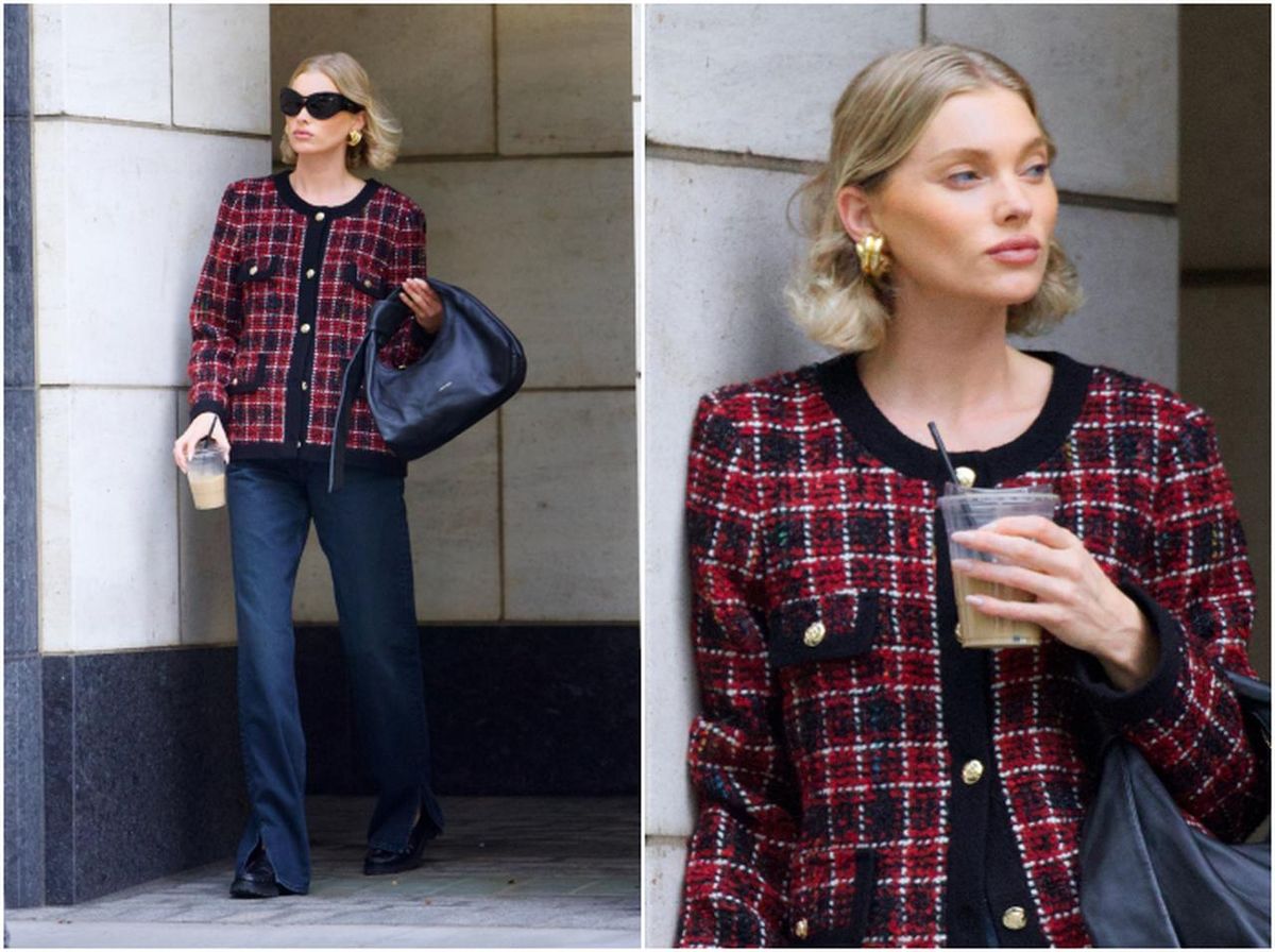 エルザ・ホスク、洗練された大人の秋コーデ【セレブの最新スタイル】 | TRILL【トリル】