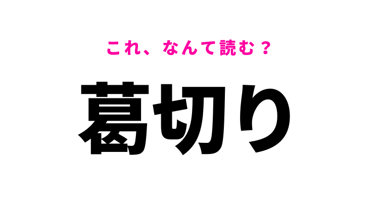 【葛切り】はなんて読む？つるつるとした食感の食べ物 | TRILL【トリル】