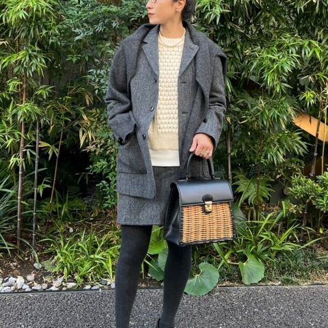 【365 DAYS SNAP】Shinzone表参道本店スタッフ／Prelovedバイヤー 遠山涼子さんのジャケットスタイル | TRILL【トリル】