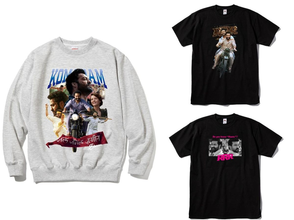 インド映画『RRR』とZOZOTOWNのコラボが決定！名シーンを落とし込んだアパレルが登場 | TRILL【トリル】