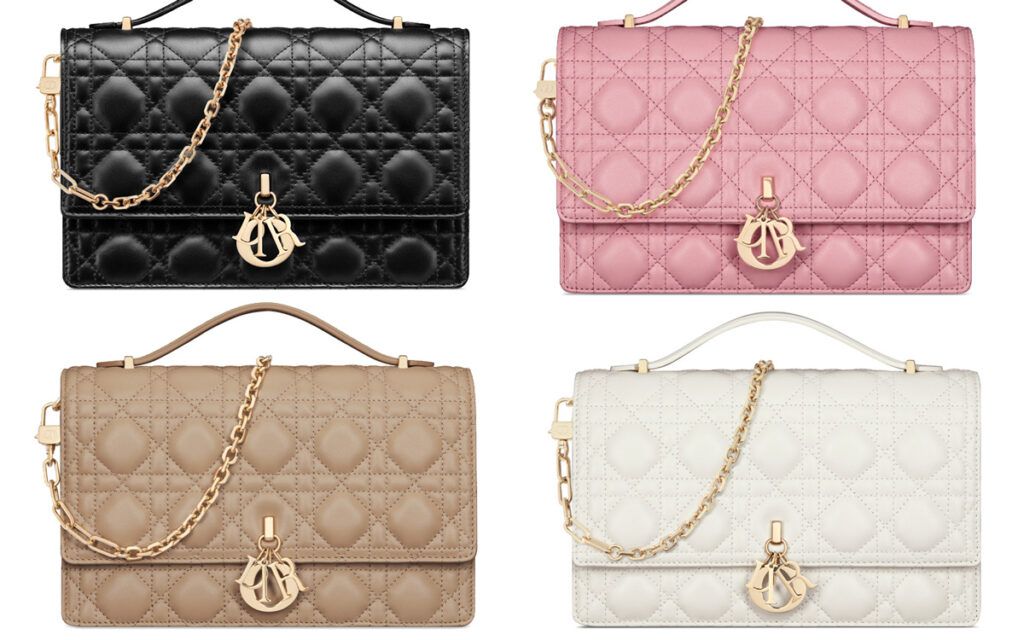 【ディオール】「カナージュ」ステッチにチャームが映える新作3wayバッグがデビュー！ | TRILL【トリル】