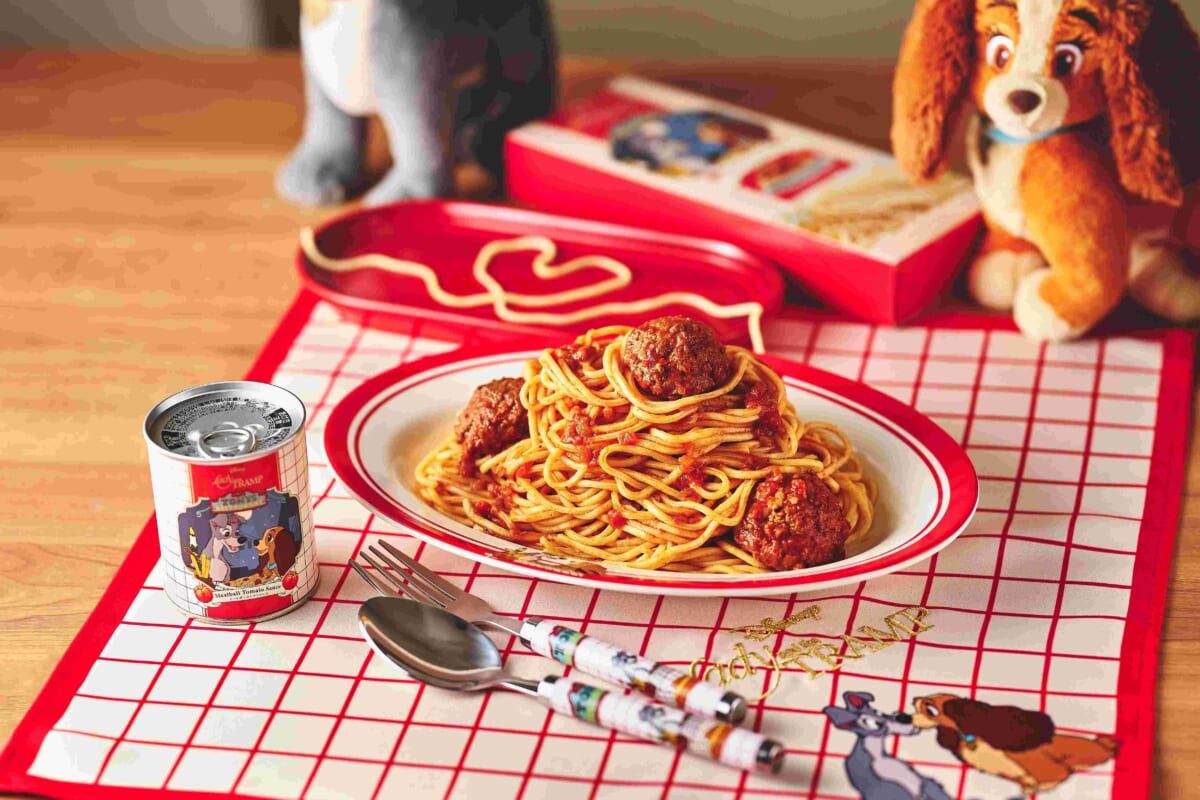 ディズニーストアに新シリーズ登場！「わんわん物語」の「ミートボールスパゲッティ」を作ってみた | TRILL【トリル】