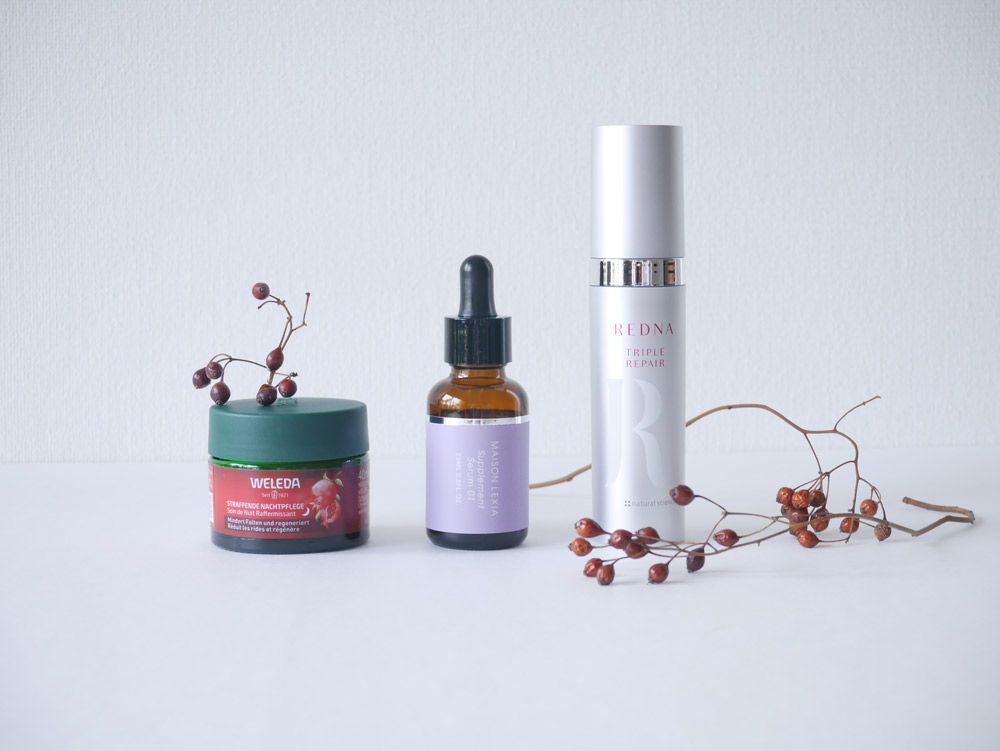 ざくろ、オランダビユ、ツボクサetc…植物の力で年齢肌に勝つ！ 本気のアンチエイジングコスメ3選 | TRILL【トリル】