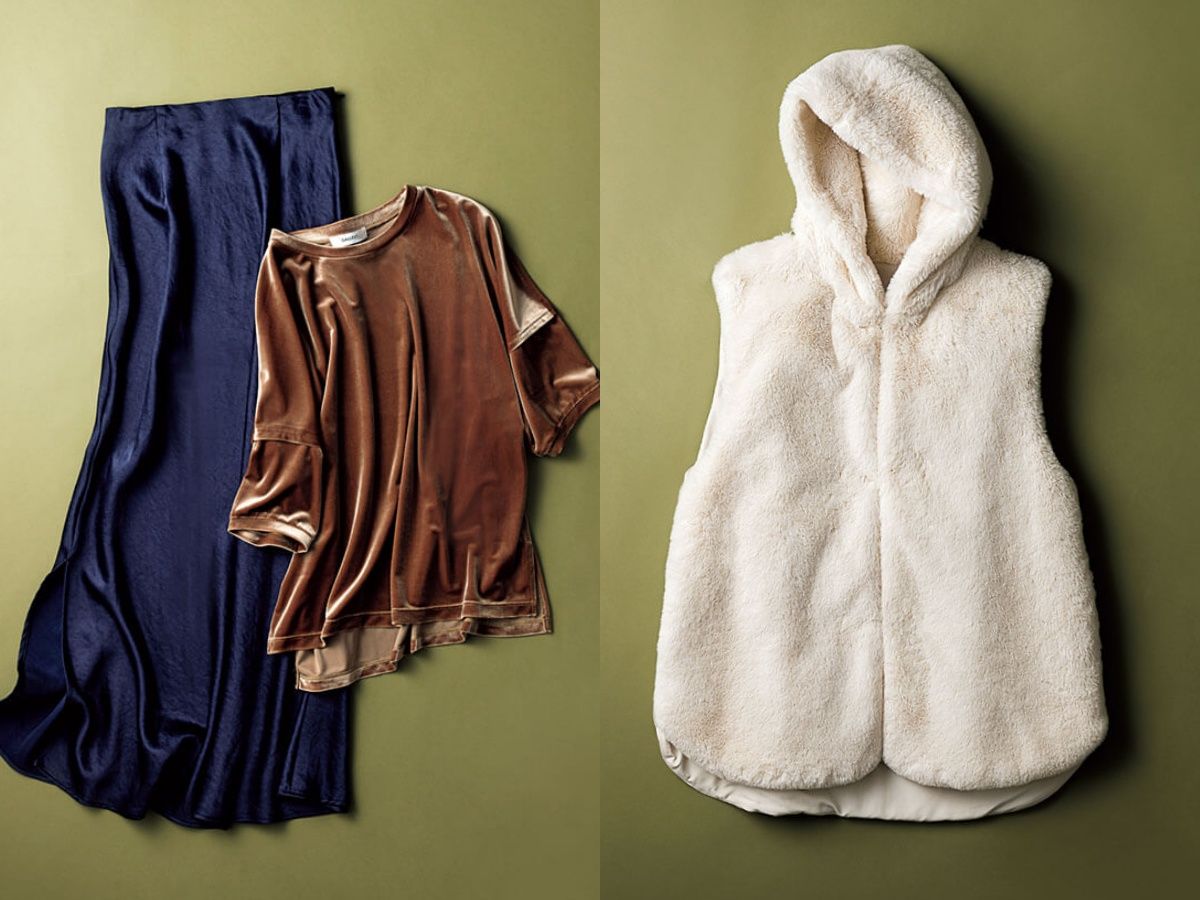 トレンドの『ファー』『ベロア』etc.取り入れるだけで鮮度がアップする「素材感」アイテムをチェック！ | TRILL【トリル】