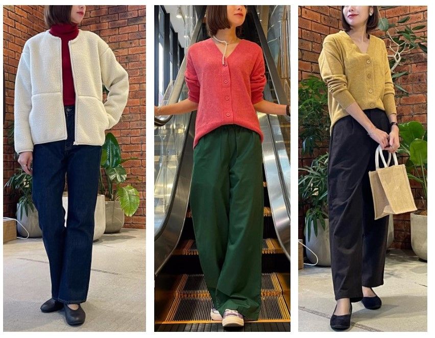 【40・50代】無印良品で叶う！上品なカラーコーデ・着こなし方のコツ5style。 | TRILL【トリル】