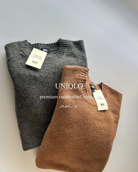 全色ゲットしたい♡完璧シルエットでカラバリ豊富な“クルーネックセーター”【UNIQLO】 | TRILL【トリル】