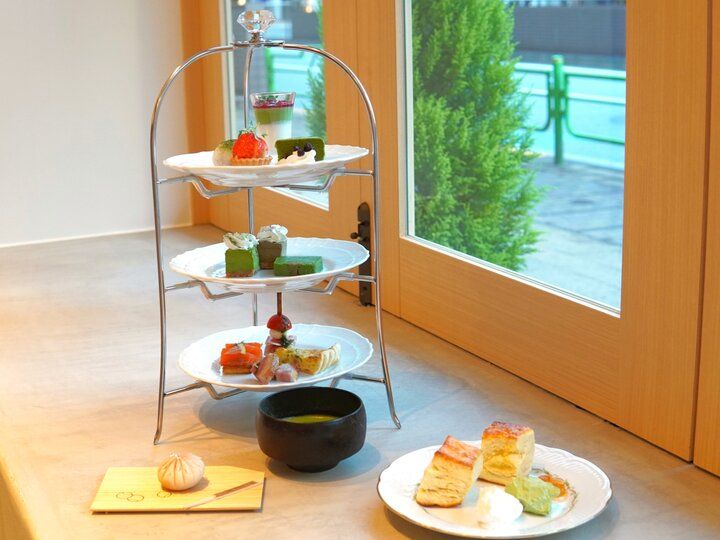 東銀座の街並みを眺める縁側で抹茶づくしのアフタヌーンティー♪「ATELIER MATCHA」 | TRILL【トリル】