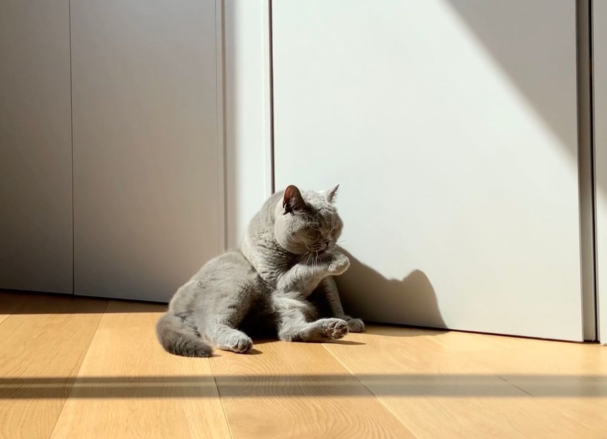 毛繕いのマイルール。【モチャの愉快なお昼寝日誌。vol.8】 | TRILL【トリル】