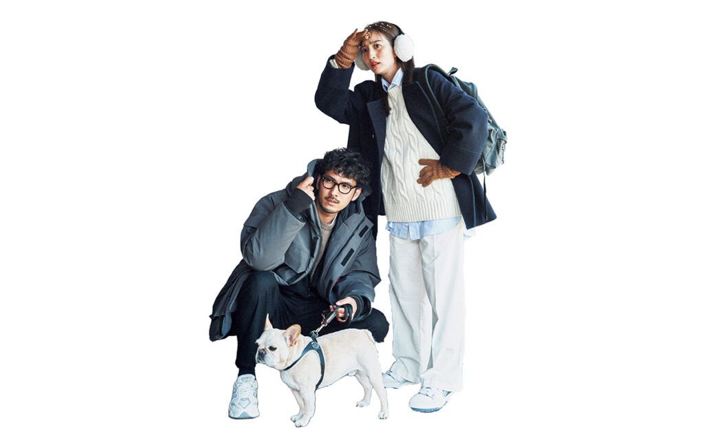 モノトーンで大人カッコよく！冬のカジュアルアウターコーデ【着回しDiary】 | TRILL【トリル】