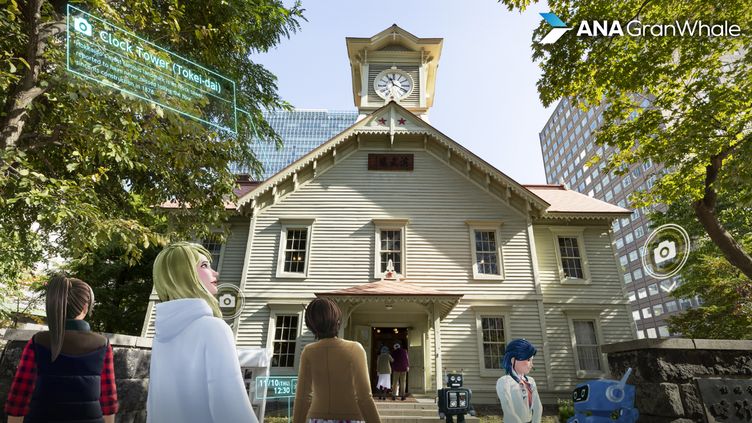 年末年始は、自宅にいながら旅行！？全国を「べスポジ」で楽しめるスマホ旅行のメタバースアプリ「ANA GranWhale」が登場 ...