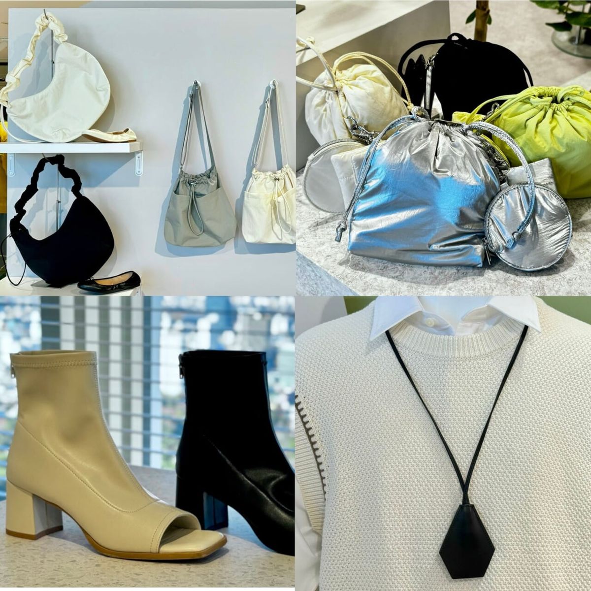 シューズやアクセ、使い勝手抜群のナイロンバッグなど。新年早々に狙いたい【GU】2024春の新作小物 | TRILL【トリル】