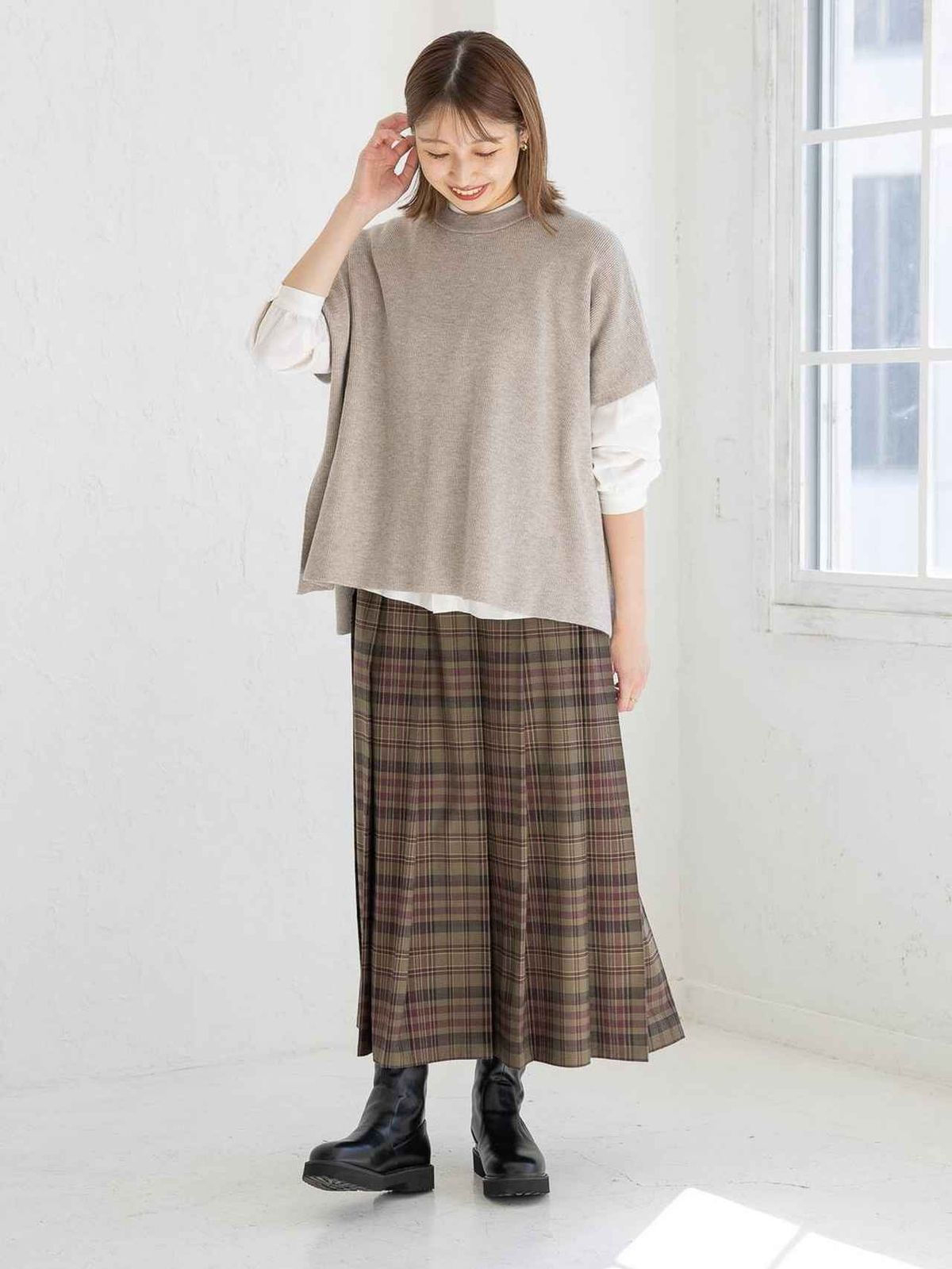 もはや週7で着回せるのでは！？【studio CLIP】超・超万能！「チェックスカート」 | TRILL【トリル】
