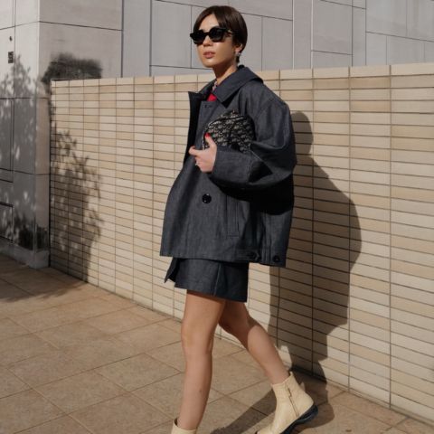 【365 DAYS SNAP】MACHATT CEO／デザイナー 正中雅子さんのジャケットスタイル | TRILL【トリル】