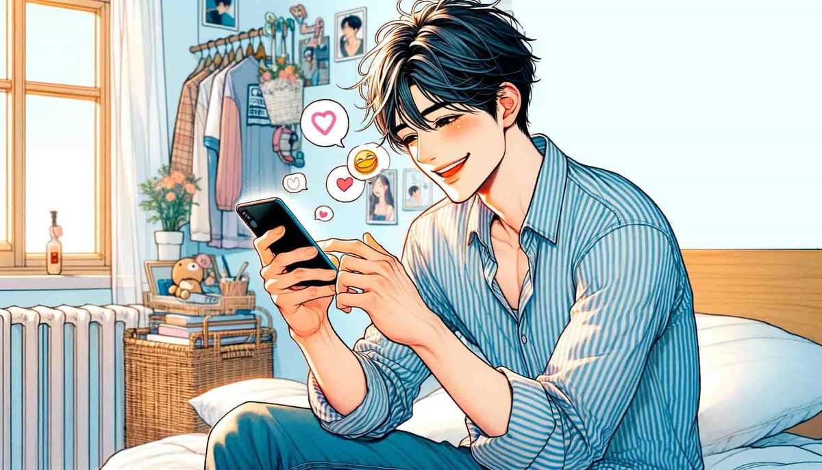 男性がキュン♡ とするLINE vol.2 | TRILL【トリル】