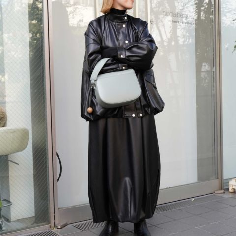 【365 DAYS SNAP】RIM.ARK PR松川美奈子さんのモノトーンスタイル | TRILL【トリル】