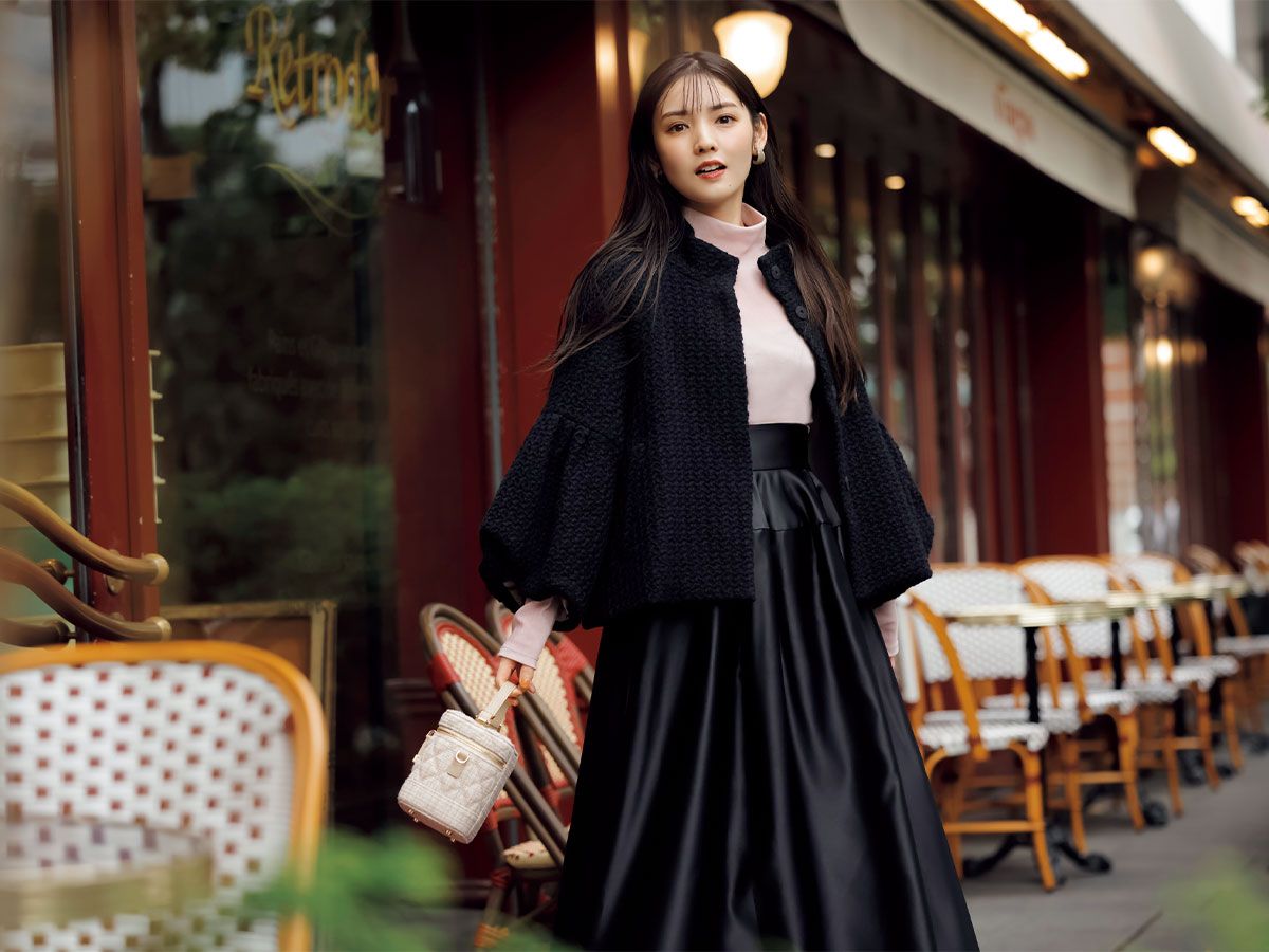 土曜はレイヤードコーデでおしゃれにおでかけ＜1/19のコーデ＞ | TRILL【トリル】