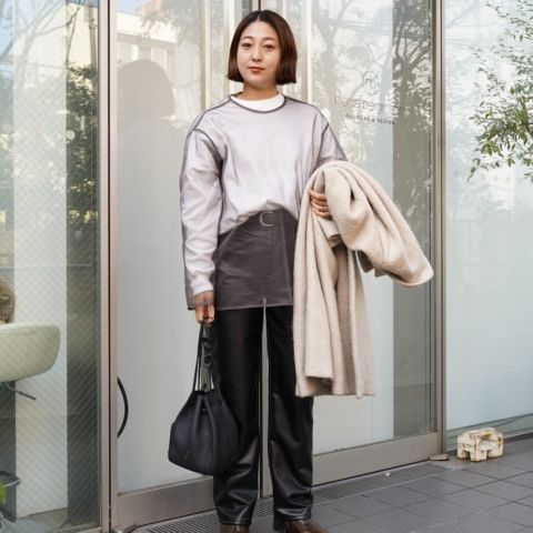 【365 DAYS SNAP】フリーランスPR佐藤怜子さんのレイヤードスタイル | TRILL【トリル】