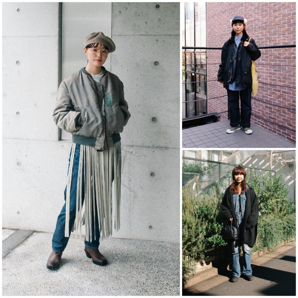 センス溢れる真冬の“デニム”ルック5選。重ね着でコーデを洗練させよう【TOKYO SNAP】 | TRILL【トリル】