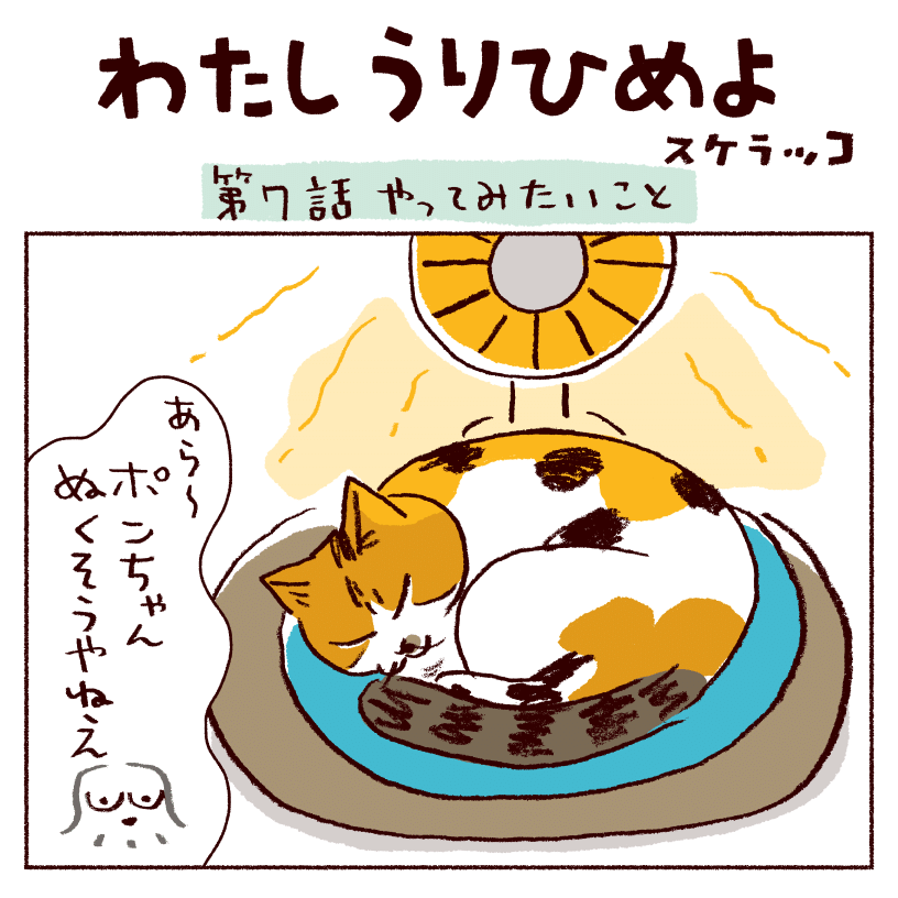【猫マンガ】「わたしうりひめよ」第7話「やってみたいこと」｜スケラッコ | TRILL【トリル】