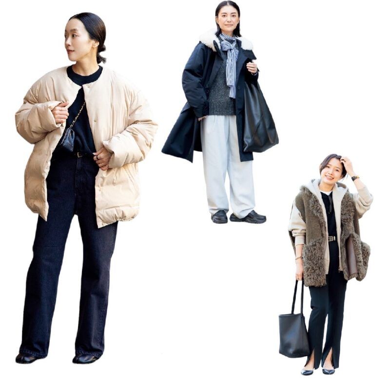 【人気アウターSNAP】冬の実力派「ダウン」「あったか素材」の洒落てるコーデ5選 | TRILL【トリル】