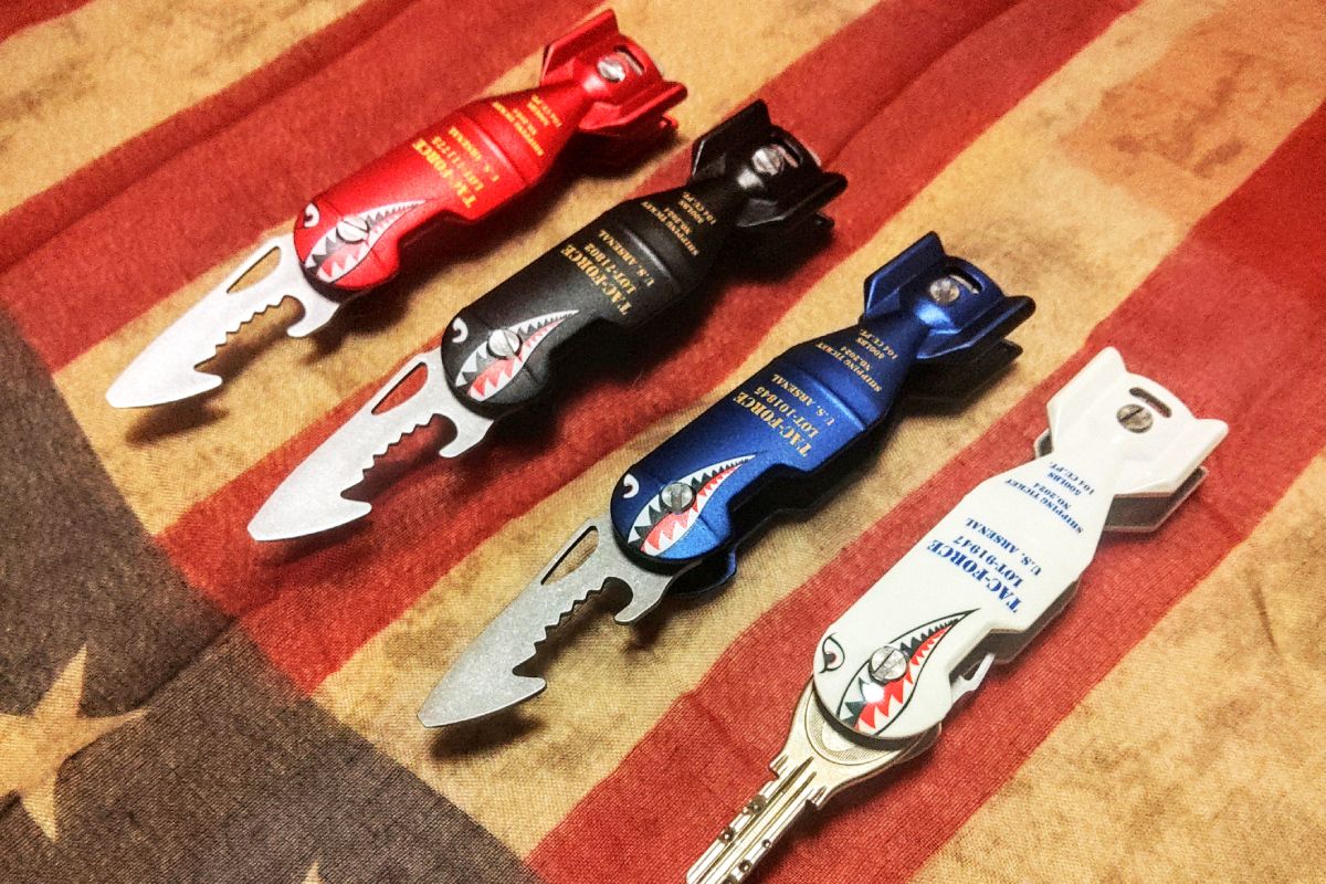 【Shark Bomb Knife新作】ユニークなナイフが家族で使えるキーケースに！ | TRILL【トリル】