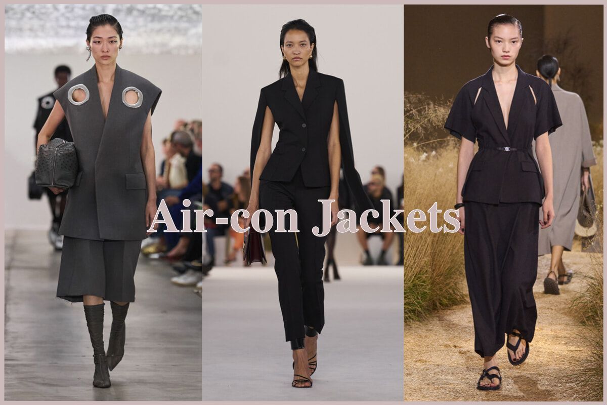 今年のジャケットは素肌を相棒に。【2024春夏リポート Vol.14】 | TRILL【トリル】