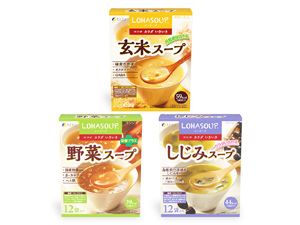 LOHASOUP人気スープ3種セット [玄米] ＆ [野菜] ＆ [しじみ]を3人に | TRILL【トリル】