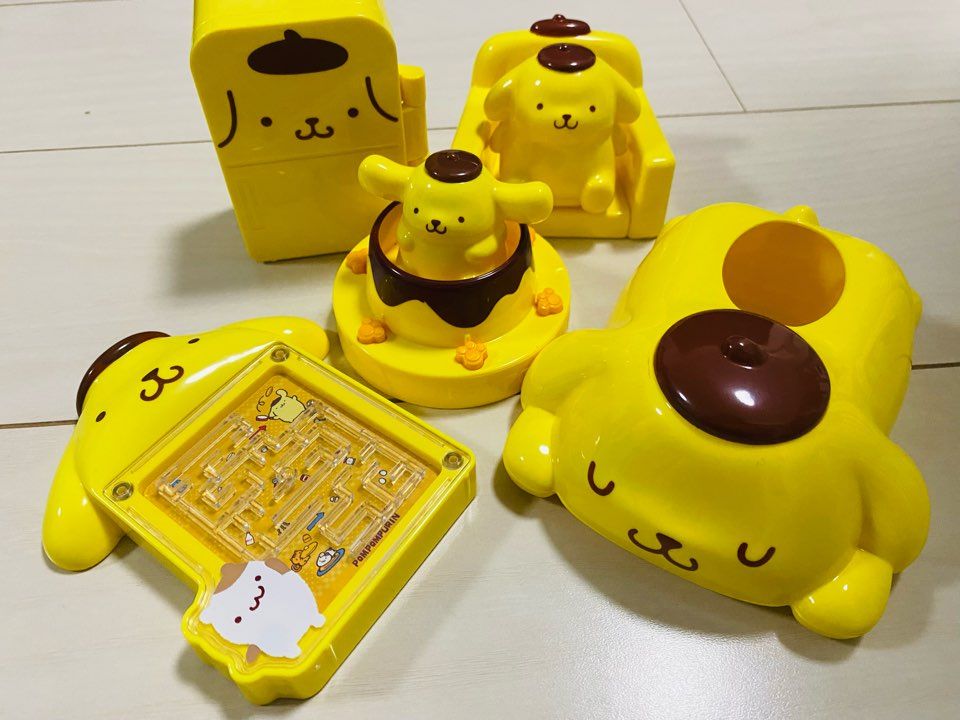 【マック】ハッピーセットポムポムプリン☆第2弾全部GET☆ | TRILL【トリル】