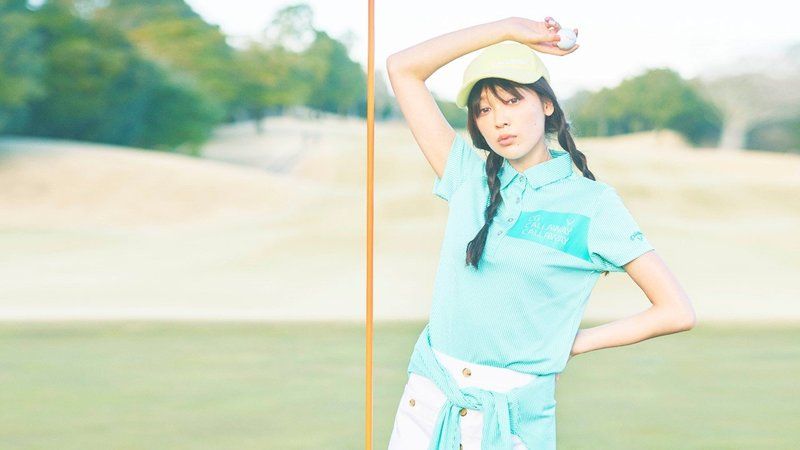 【ar golf】野暮ったくないゴルフウェアが欲しかった！ 羽織っても腰に巻いてもゴルフ場で映えるストライプシャツ♡ | TRILL【トリル】