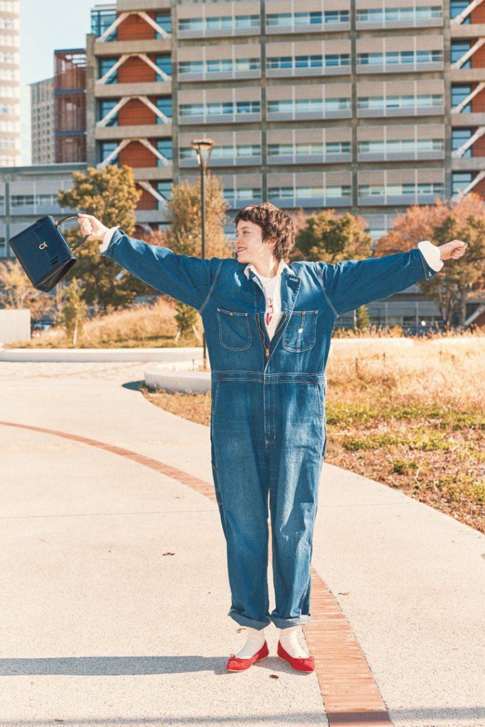 デニムのオールインワンはやっぱり《Lee》！【本日のFUDGE GIRL-3月16日】 | TRILL【トリル】