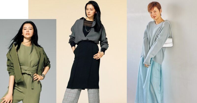 【40代が選ぶ人気コーデBEST5】シンプルだけど上質なジャケット、パンツ、開運カラーのコーデが人気！【GLOW3月号】 | TRILL【トリル】