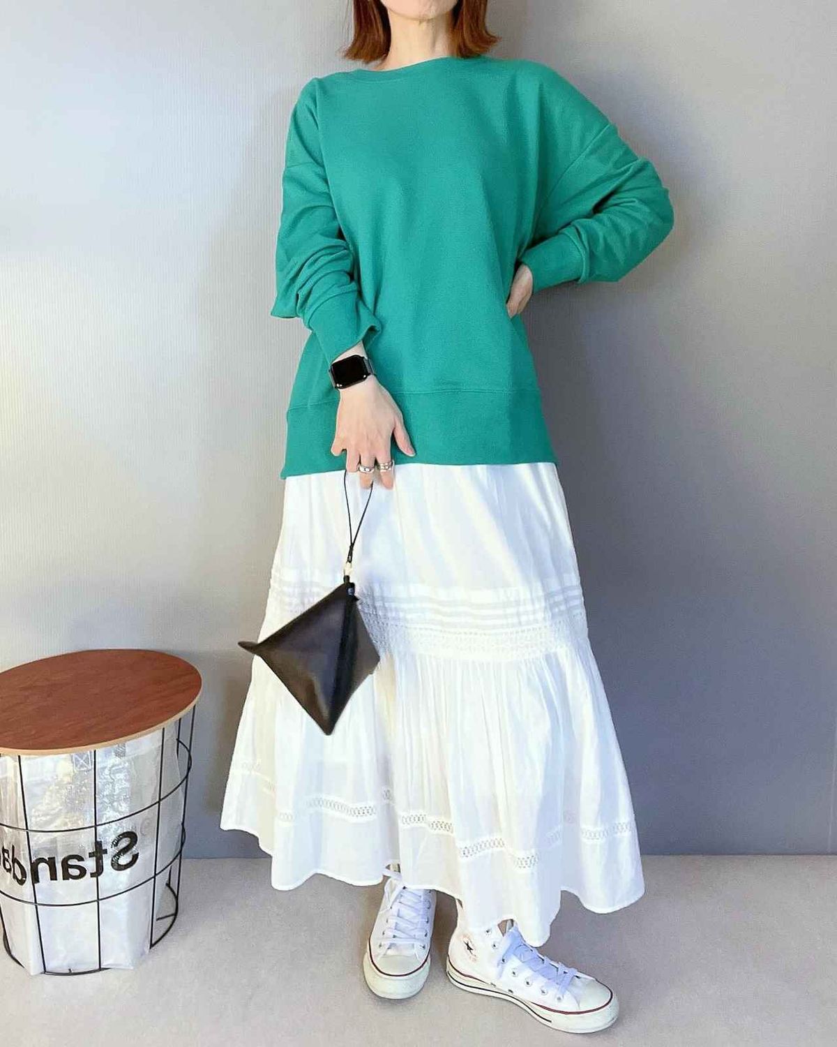 危うく見逃すところだったッ!!（汗）【AMERICAN HOLIC】即カゴ必至！「高見えスカート」 | TRILL【トリル】